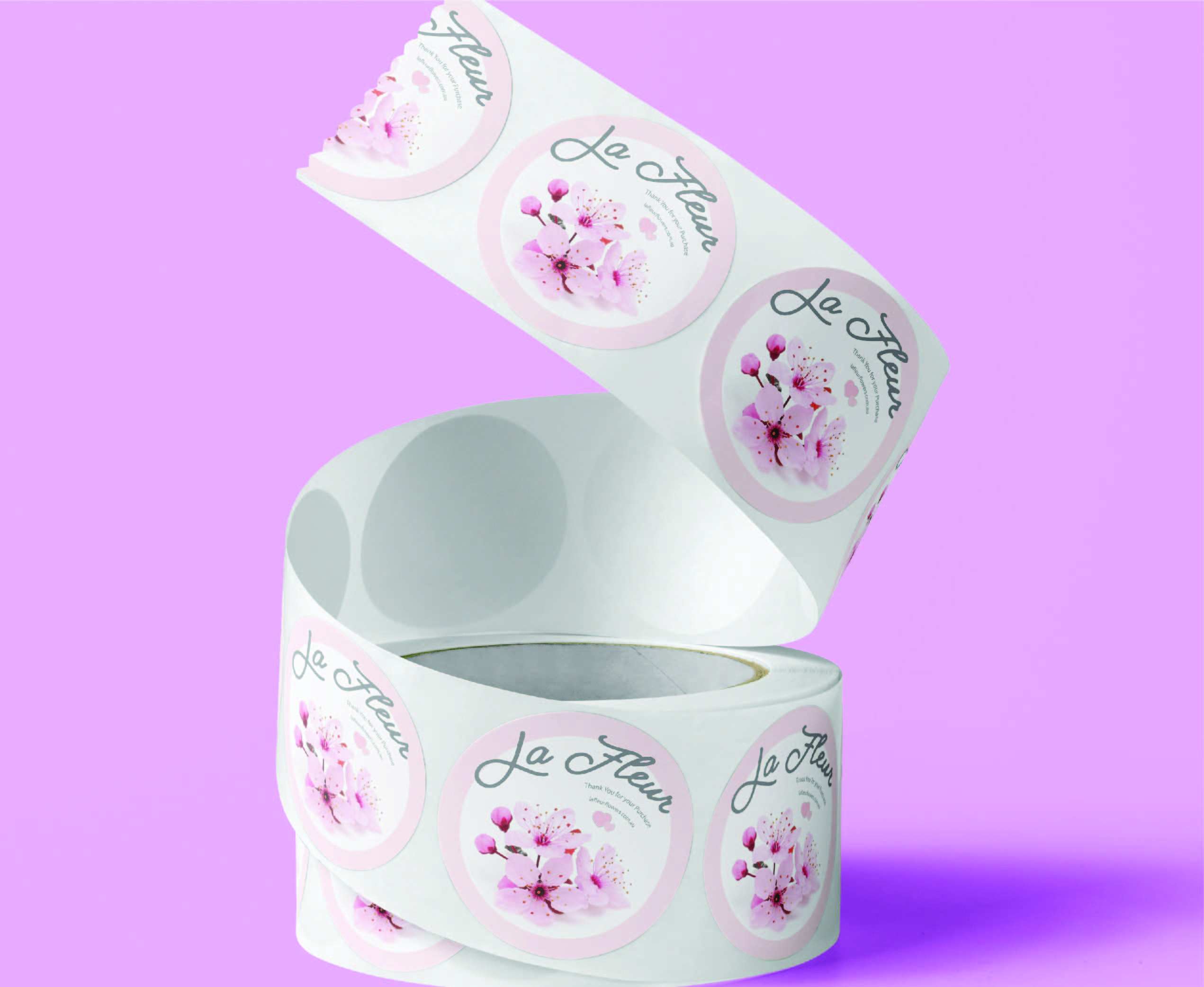 Stickers Labels Supplied On A Roll | Print2Day - Sydney