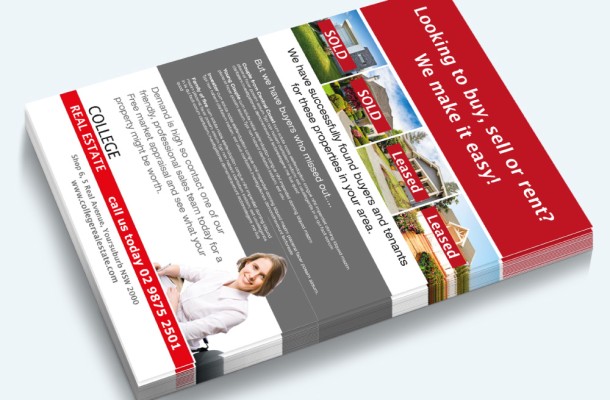 Flat Leaflets & Flyers - Print2Day - Sydney