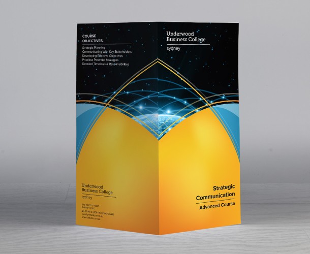 DL Half Fold Brochures - Print2Day - Sydney